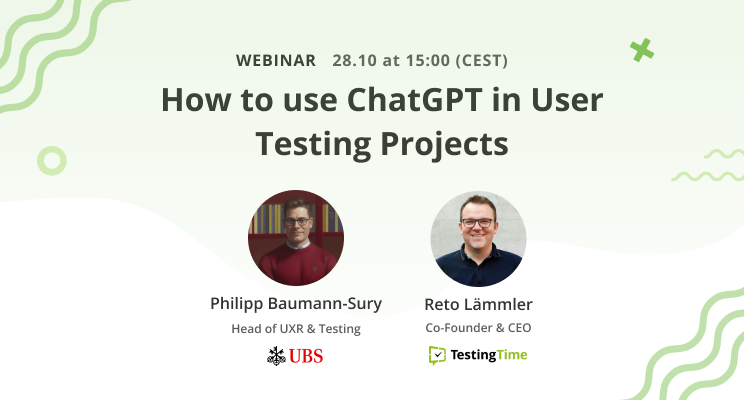 How to use ChatGPT in User Testing Projects | TestingTime