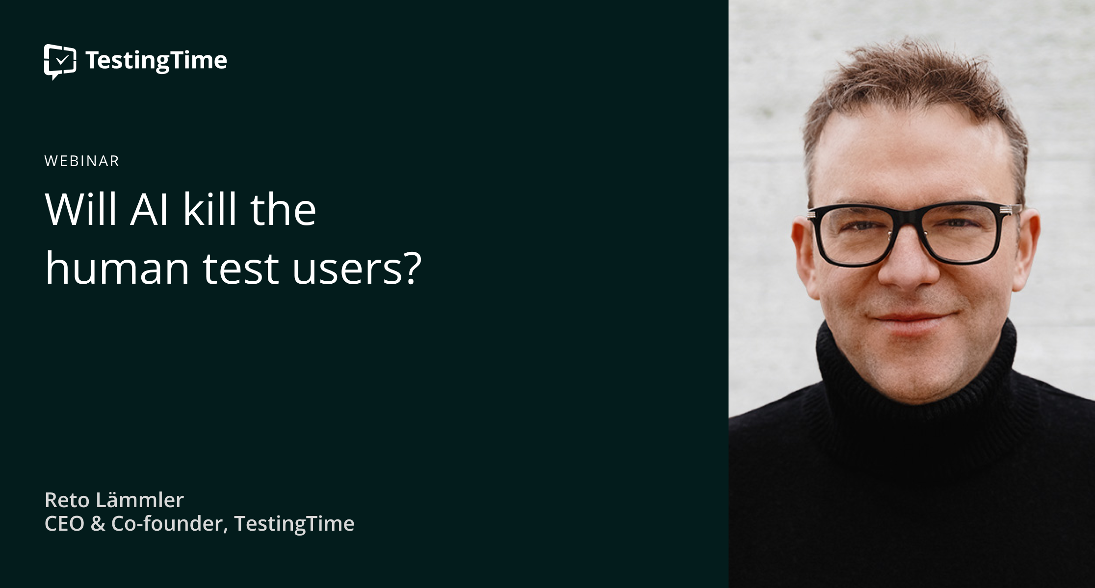Will AI kill the human test users? | TestingTime
